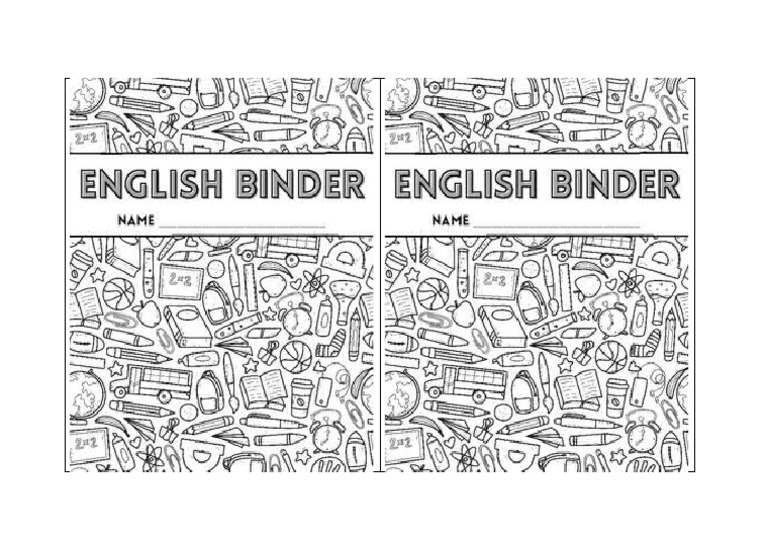 English binder | PDF