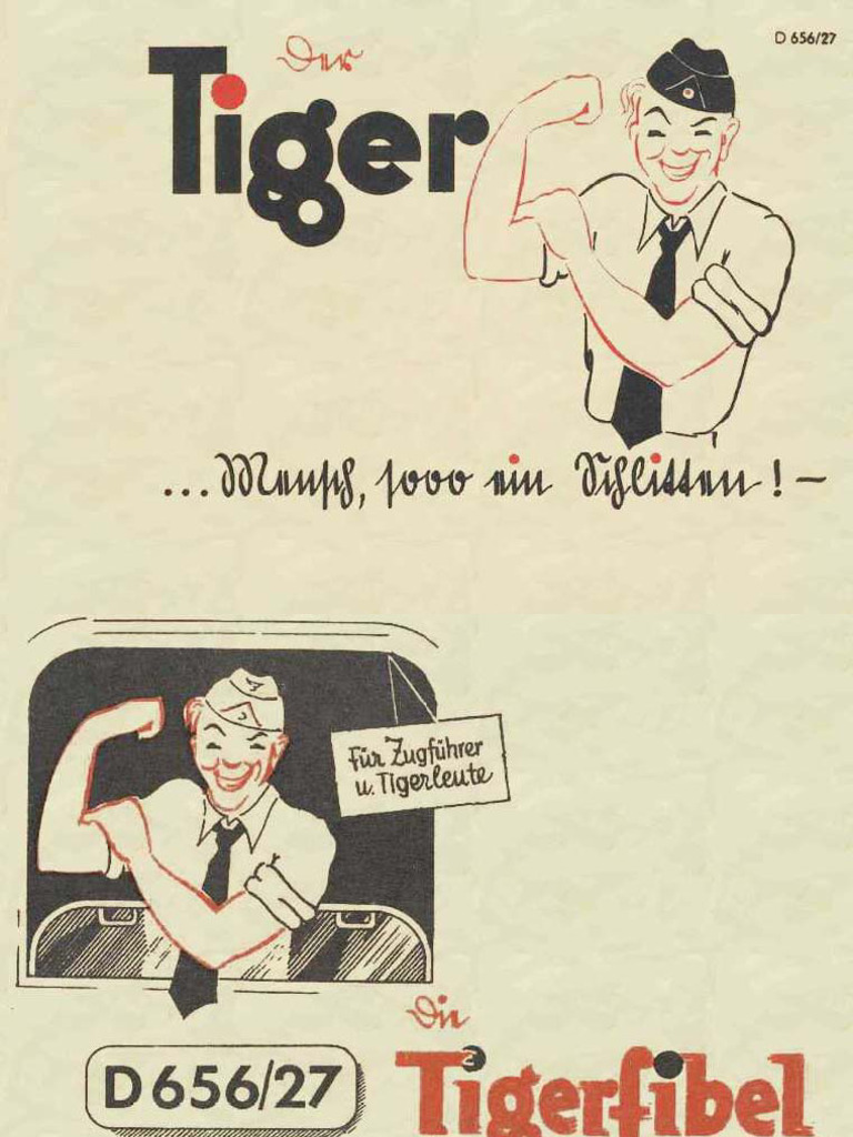 Die Tigerfibel 1943 Tiger Tank | PDF