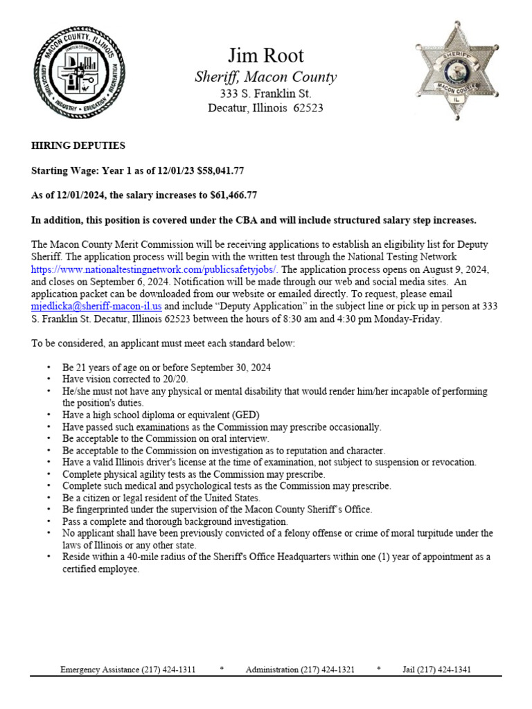 2024 Deputy App | PDF