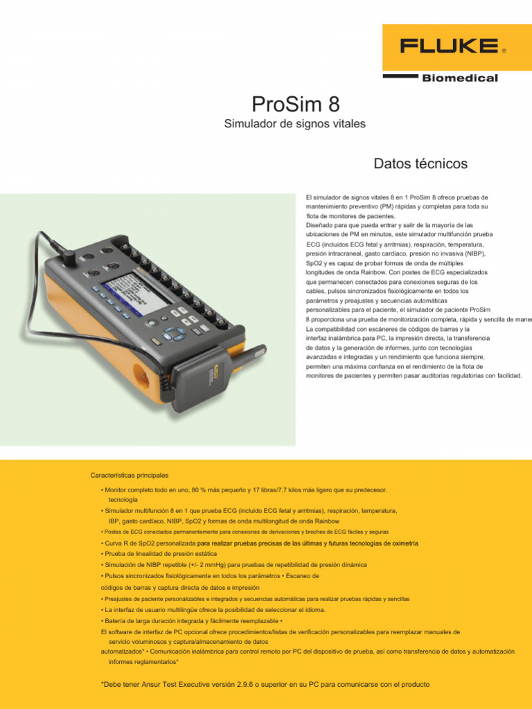 Prosim8 ENG I W | PDF | Cardiac Electrophysiology | Cardiovascular System