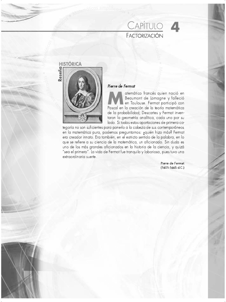 Álgebra - Capítulo 4 | PDF