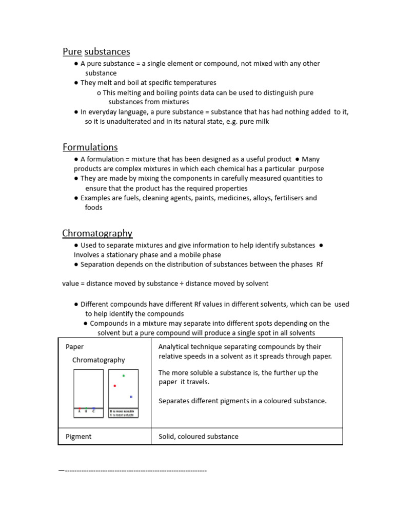 c8 - Gcse Chem | PDF