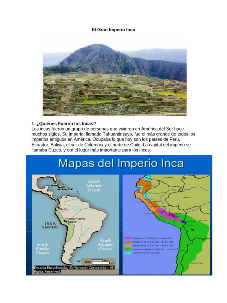 El Gran Imperio Inca | PDF