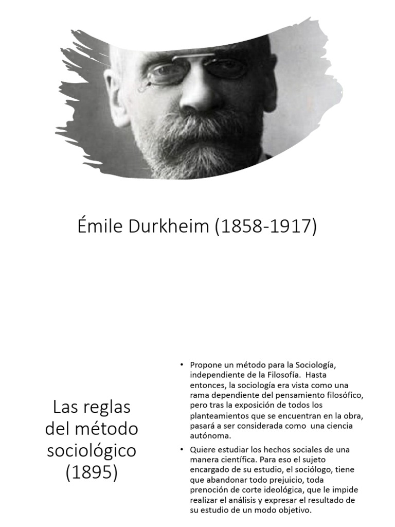 Durkheim, El Hecho Social | PDF