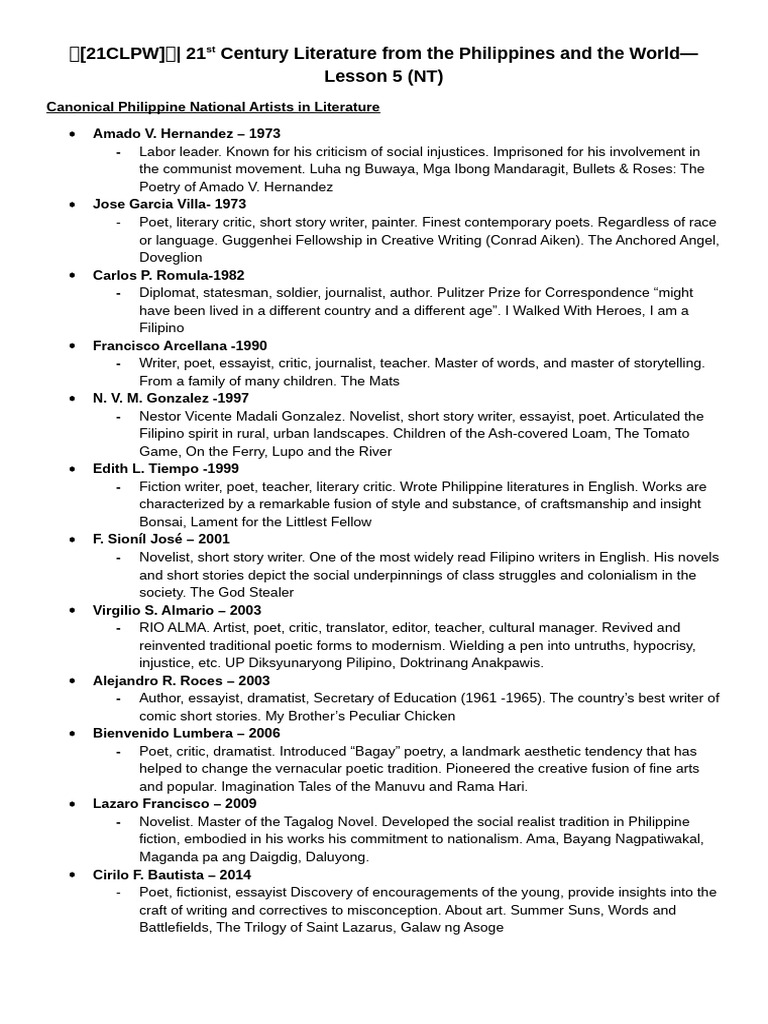 ??Q1 Lesson 5 (NT) | PDF | Philippines