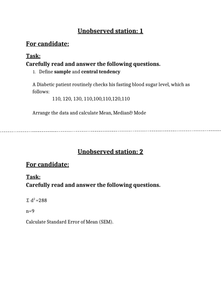 Pharmacology OSPE Questions | PDF