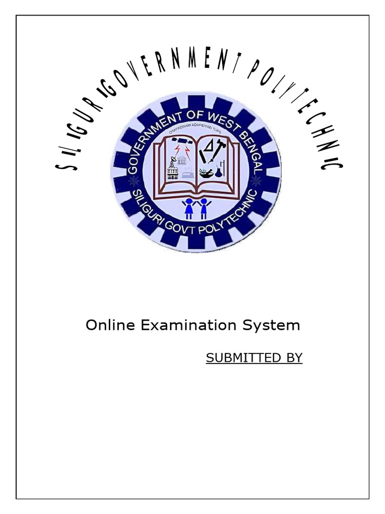 Online Exam System Project Report | PDF | Databases | Computers
