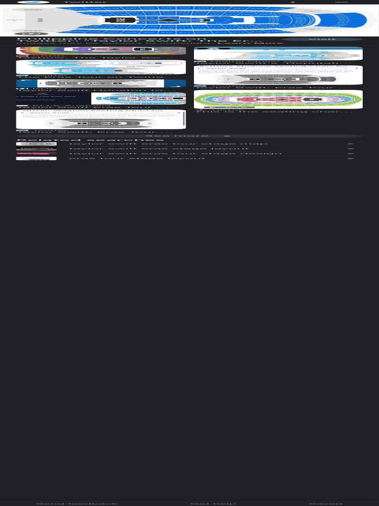 Eras Tour Layout - Google Search 2 | PDF