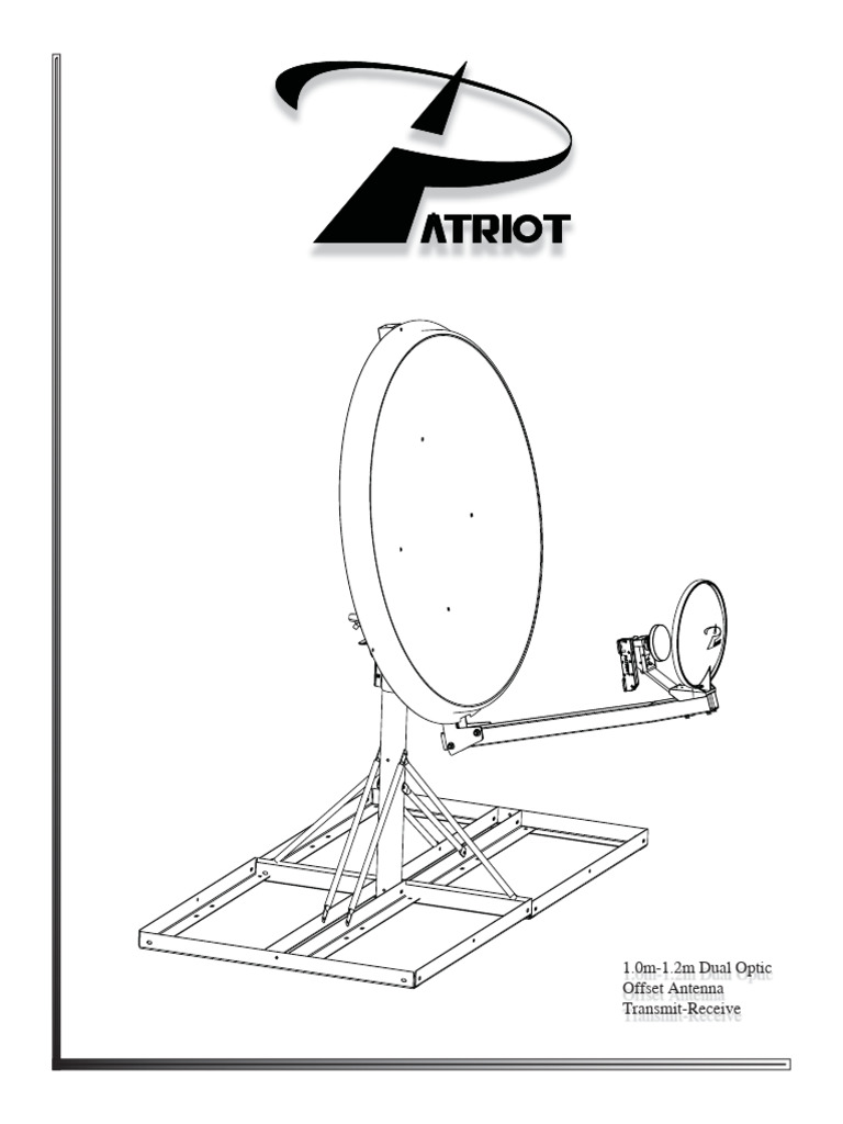 1.0m-1.2m Dual Optic Offset Antenna Transmit-Receive | PDF