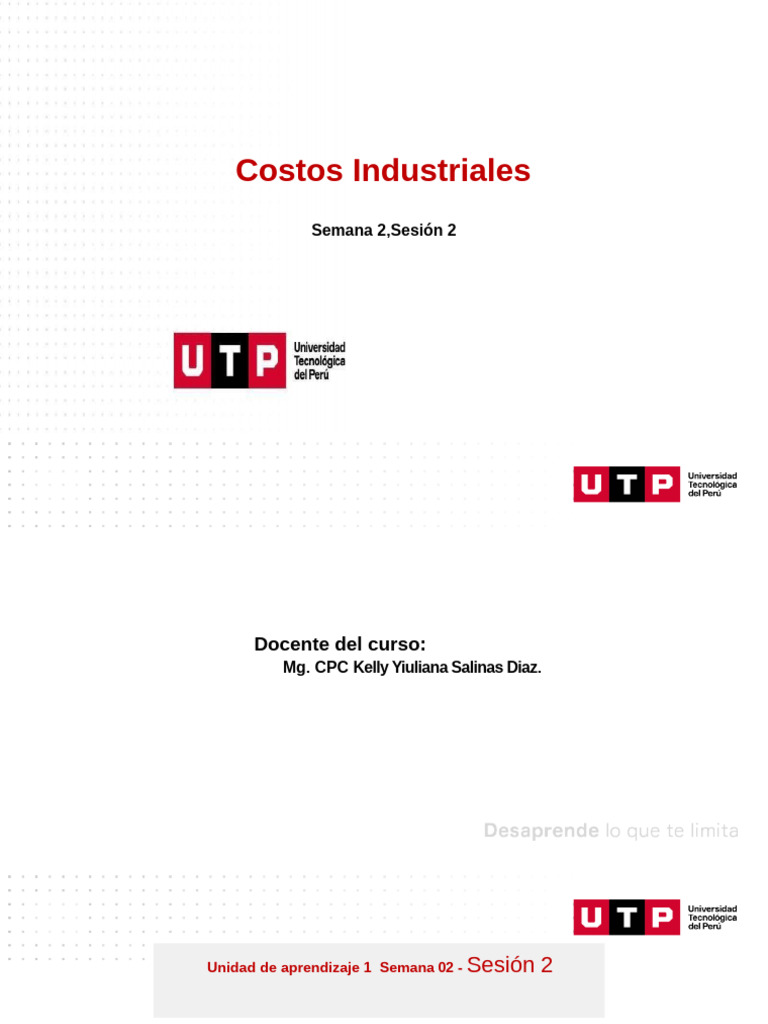 S02 - s2 - Material - Costos Industriales Kelly | PDF