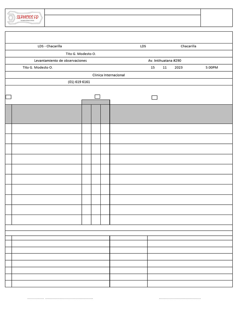Formato Ipc - LDS | PDF