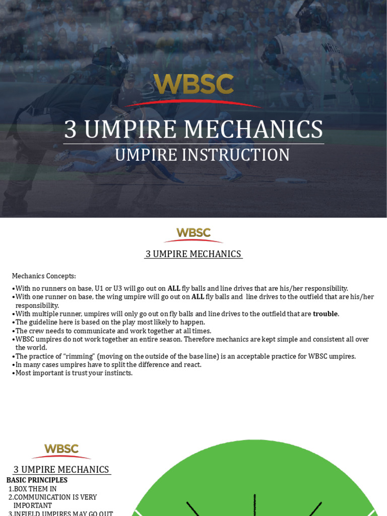 3 Mechanics Umpire | PDF