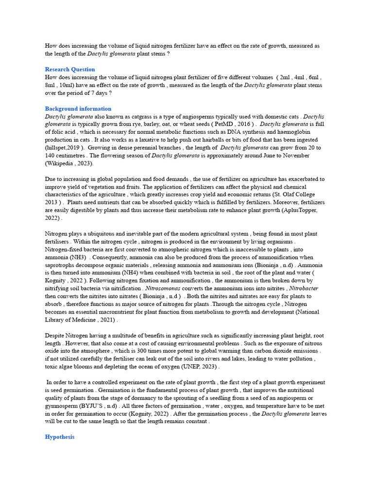 Biology_IA_final_draft_ | PDF