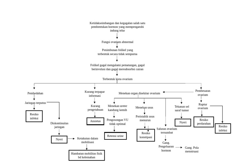 Pathway Kista Ovarium | PDF