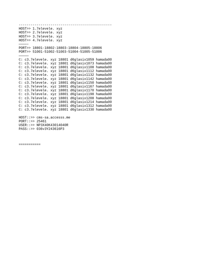 Cccam 8-2-2023 | PDF