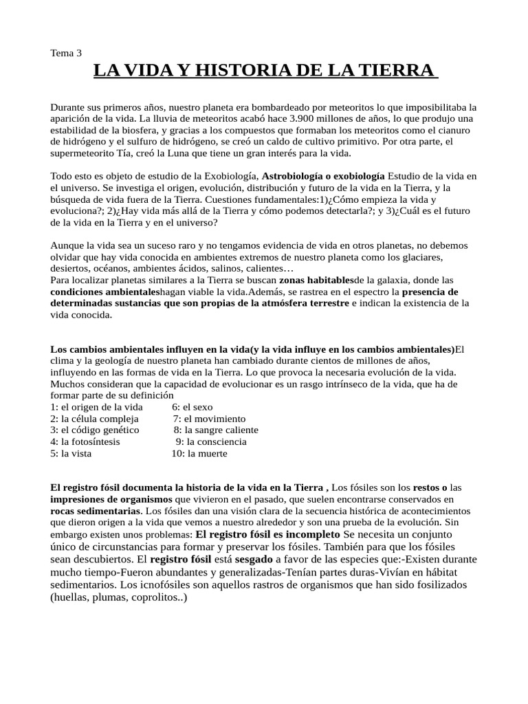 Bio T3 | PDF