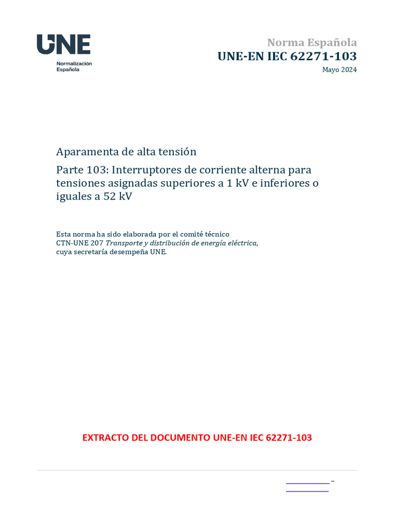 Iec 62271-103 | PDF