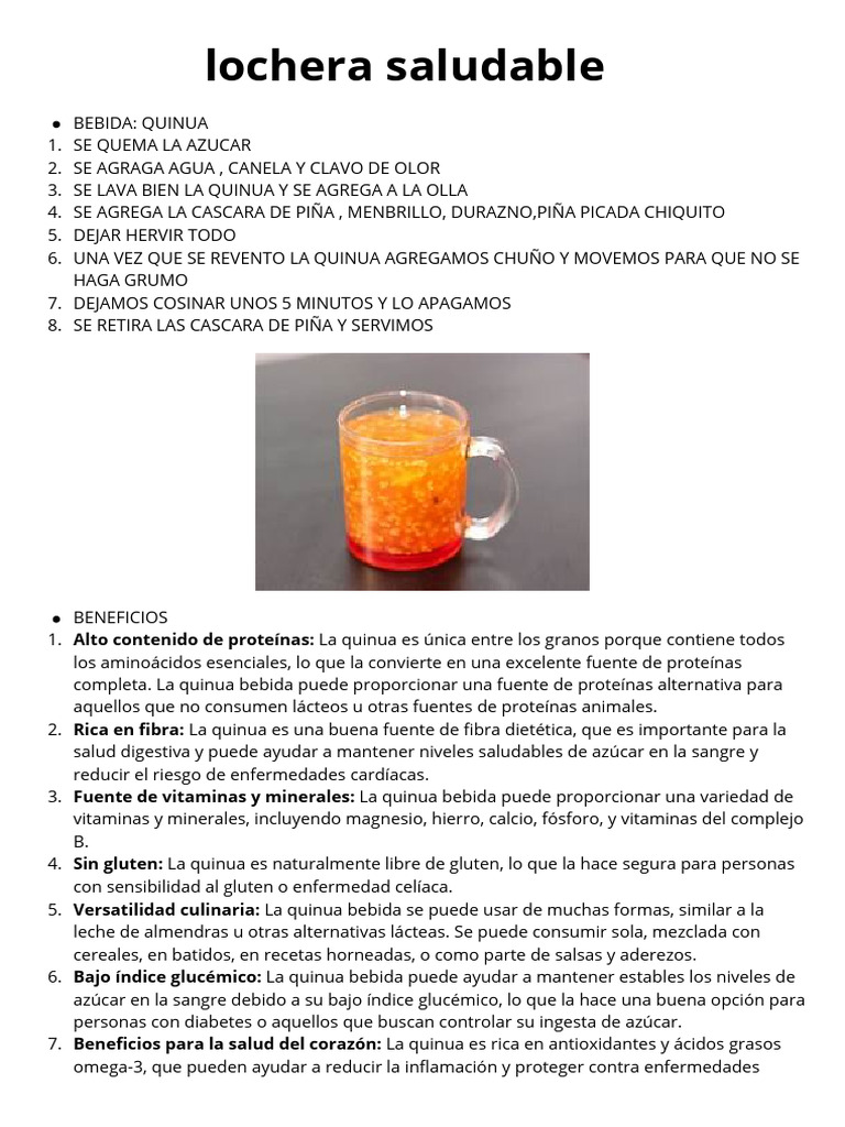 Lochera Saludable | PDF