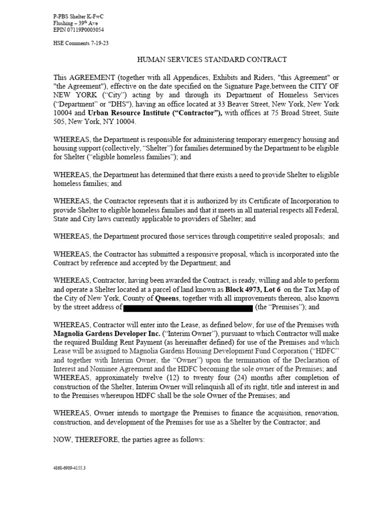 Urban Resource Institute | PDF