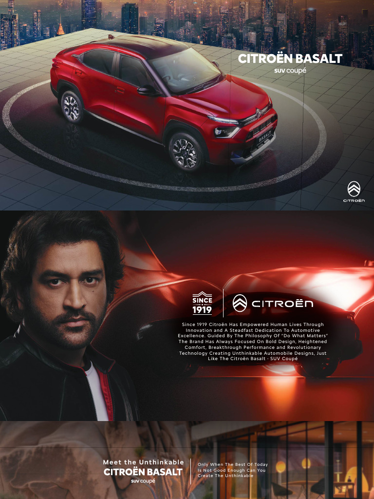 Citroën Basalt E-Brochure | PDF