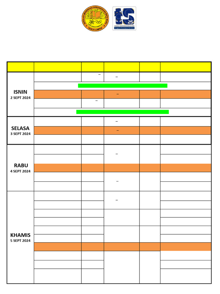 Jadual PPC SPM 2024 | PDF