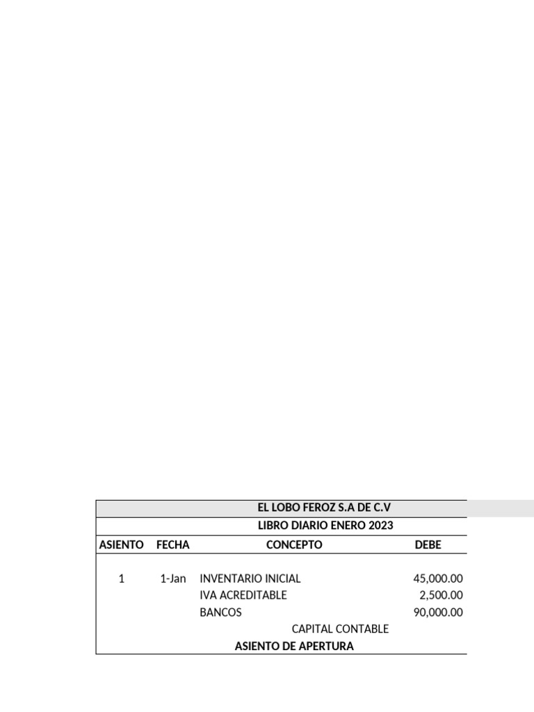 Practica de Conta | PDF