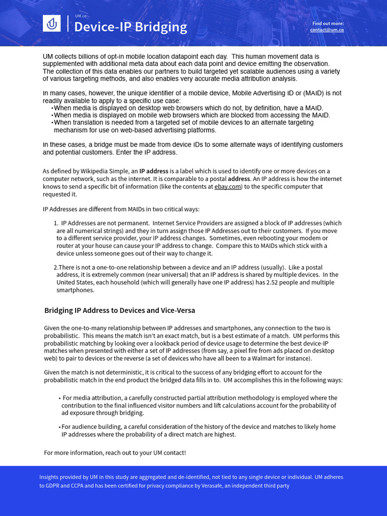 Device-IP Bridging | PDF