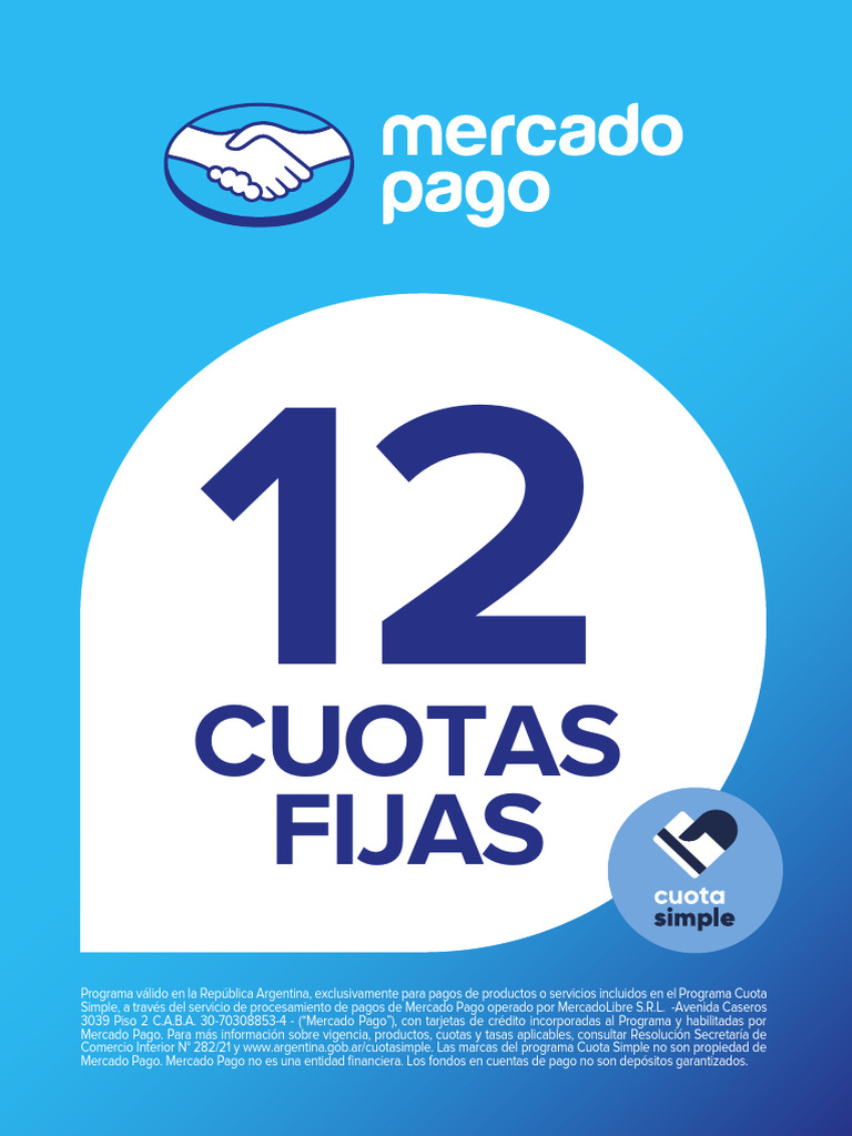 MP Arg - A4 Vertical - Cuota Simple - 12 Cuotas | PDF