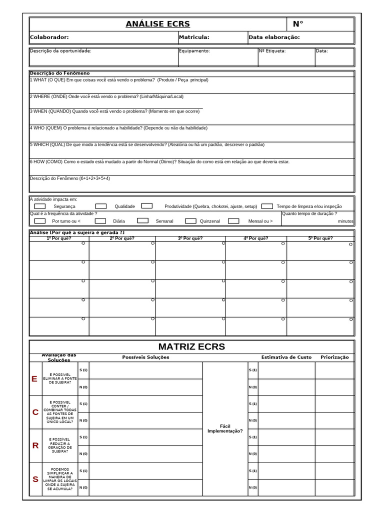 Análise Ecrs - 2014 (Oficial) | PDF