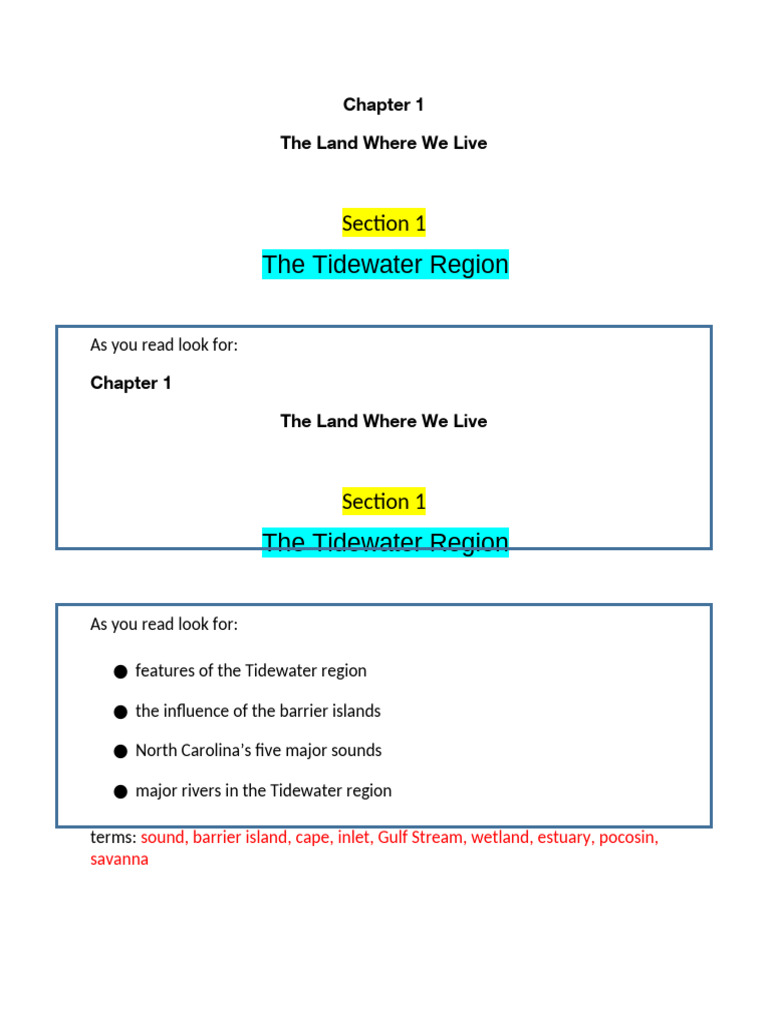 Chapter 1 Reading Material | PDF