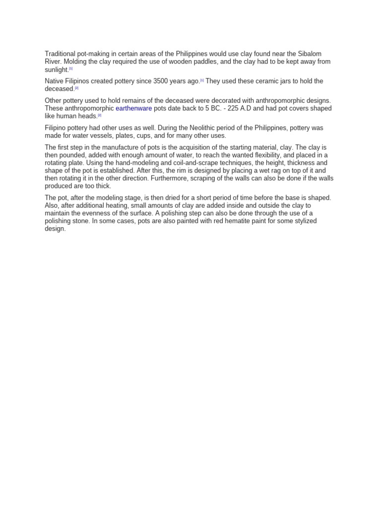 Traditional pot | PDF