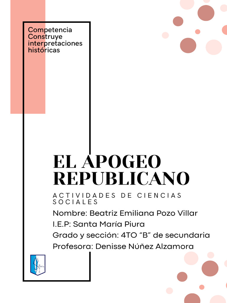 El Apogeo Republicano | PDF