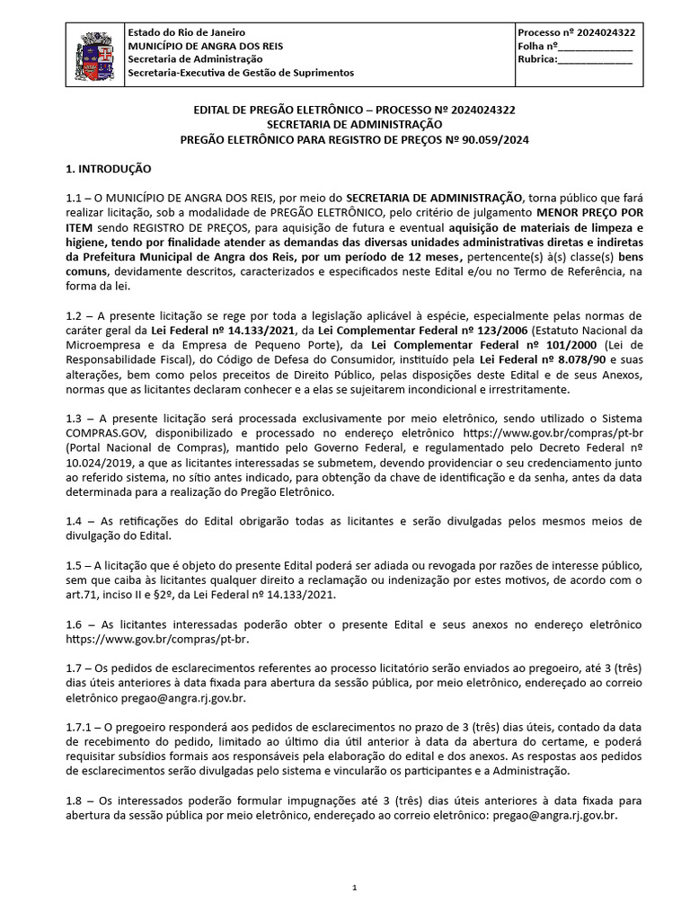 Edital-E-Anexos | PDF