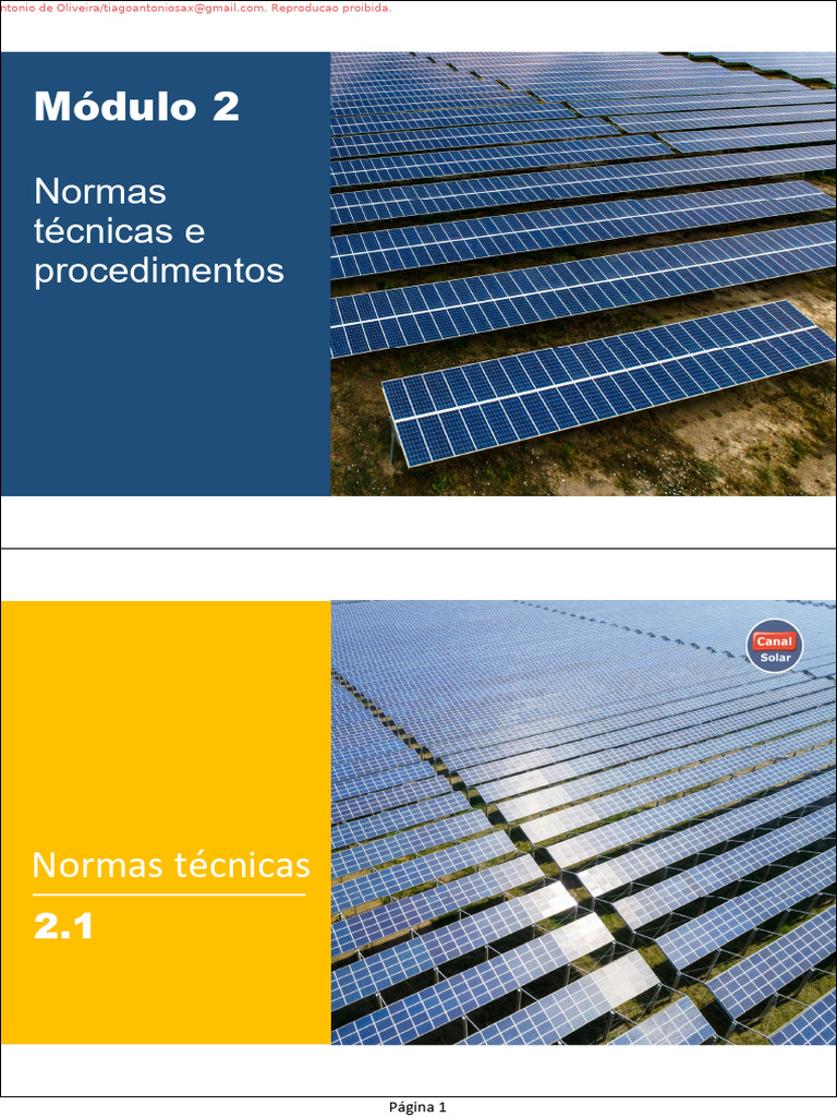 Módulo 02 - Normas Técnicas e Procedimentos | PDF
