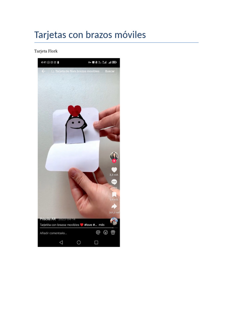 Tarjetas Flork Brazos Moviles | PDF | Estudios de idiomas extranjeros