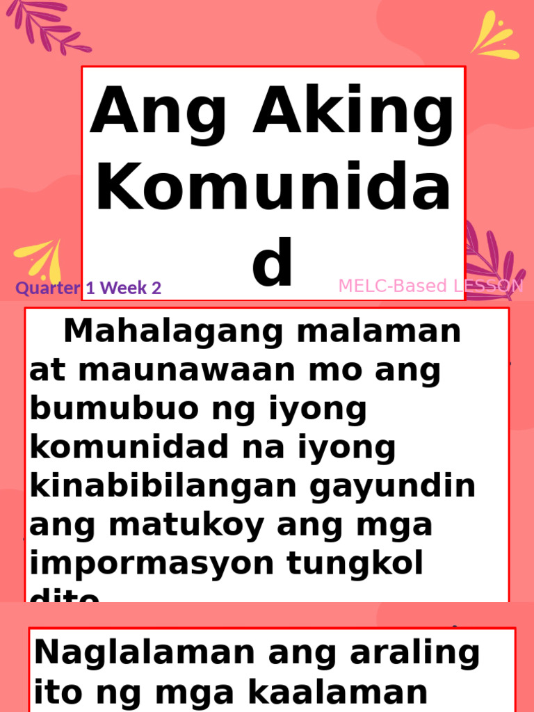 Ap2 Q1 Week 2 | PDF | Languages Of Southeast Asia | Languages