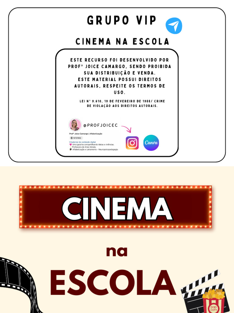 Cinema Na Escola | PDF