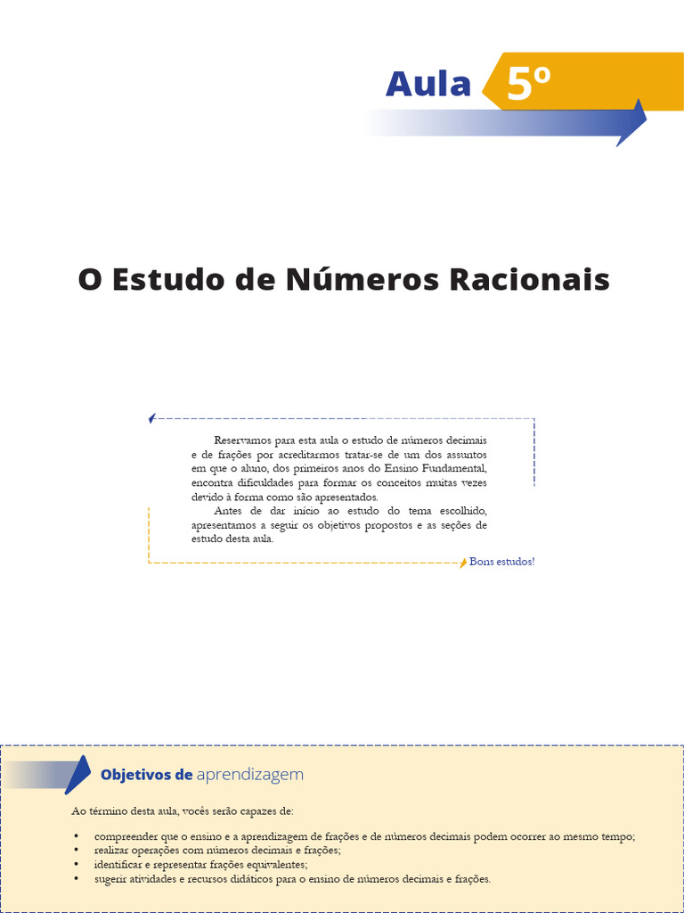 Aula 5 | PDF