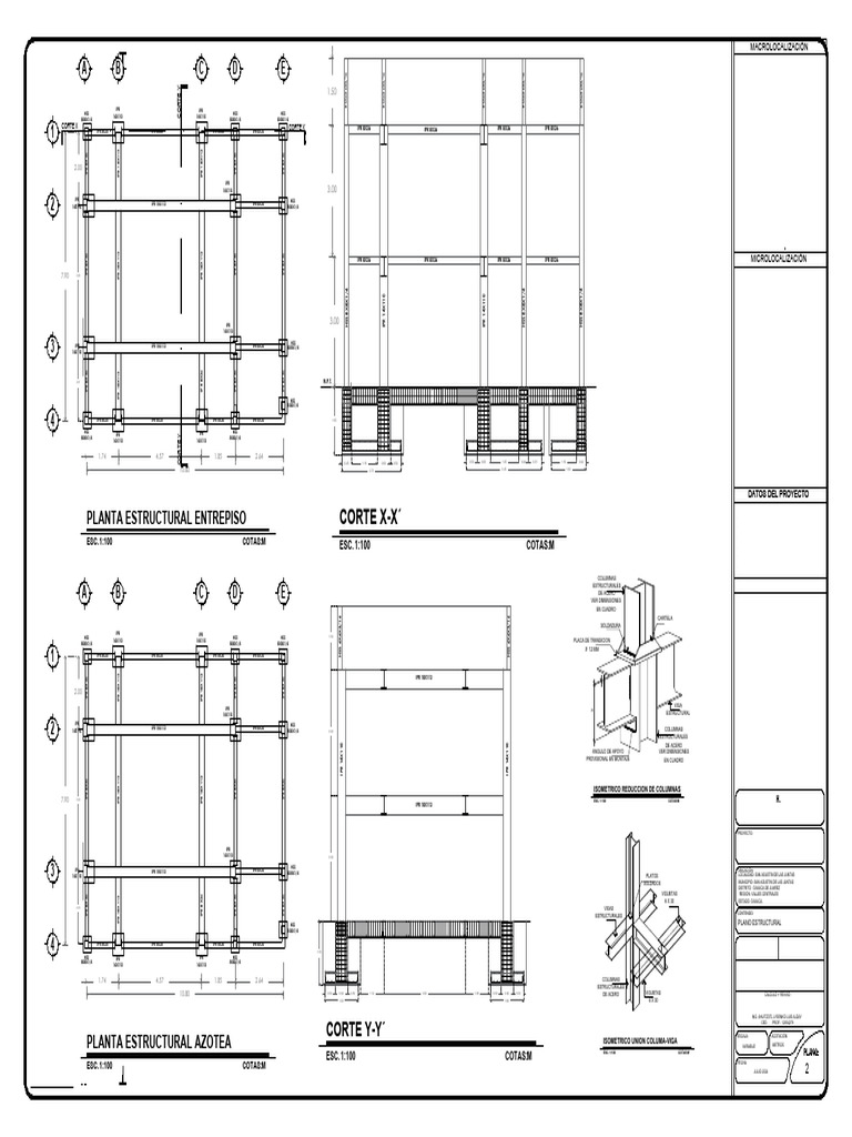 Plano Estructural 1.0 | PDF