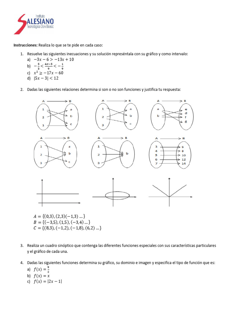 Guia de Mate IV 1P - 2024 | PDF