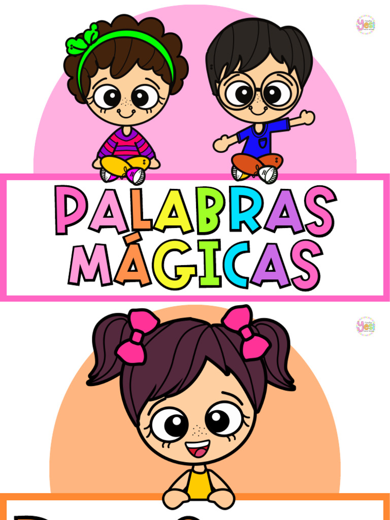 Palabras Mágicas Kit Colorido | PDF