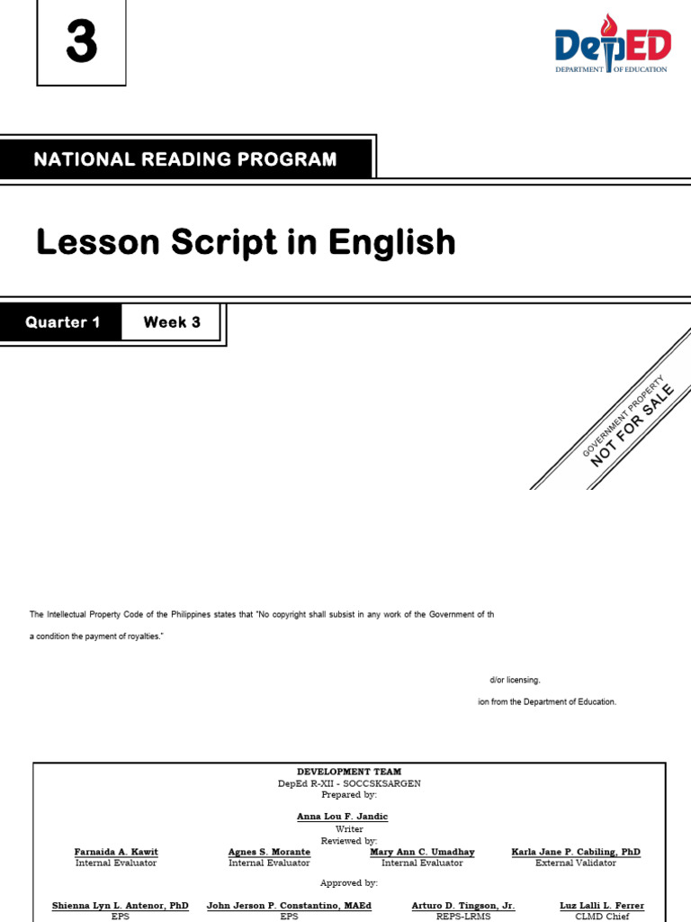 2024-LS-G3-NRP-Q1-Week3 | PDF