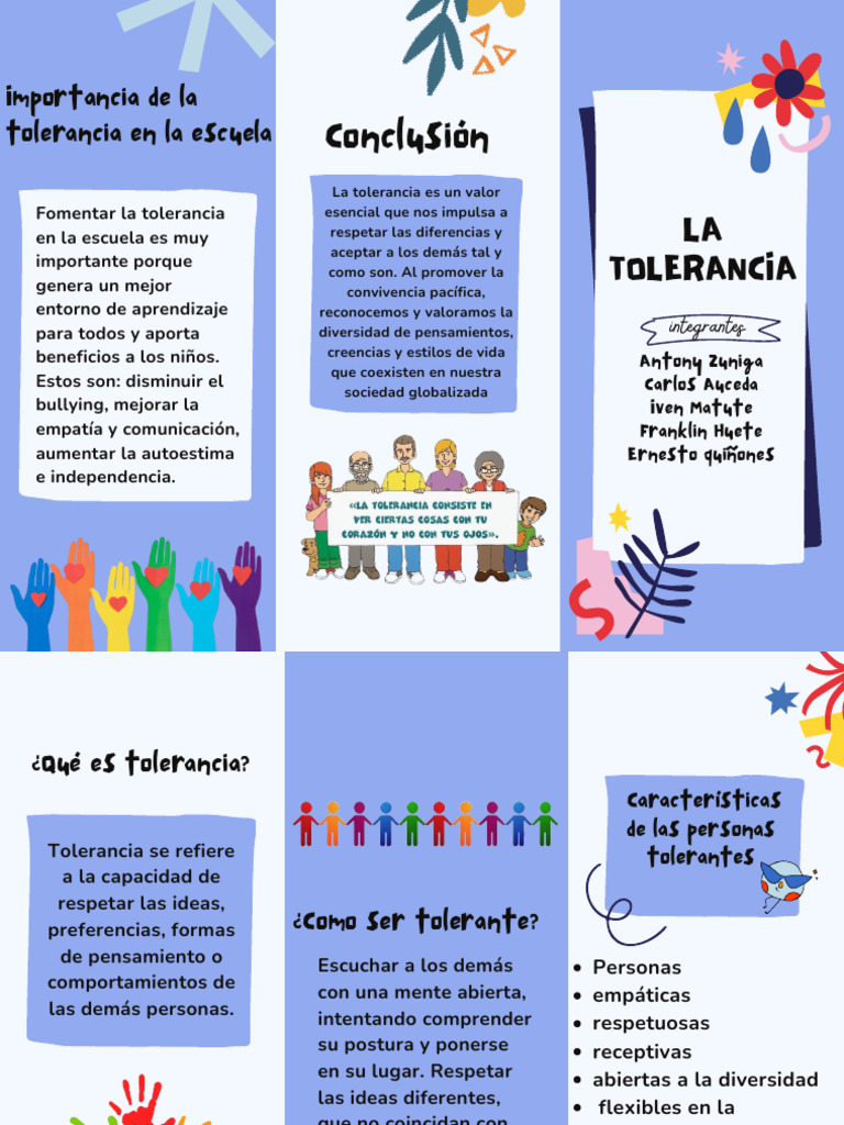 Folleto Infantil para Actividades Proyectos Con Niños Orgánico Bonito Azul y Blanco | PDF ...