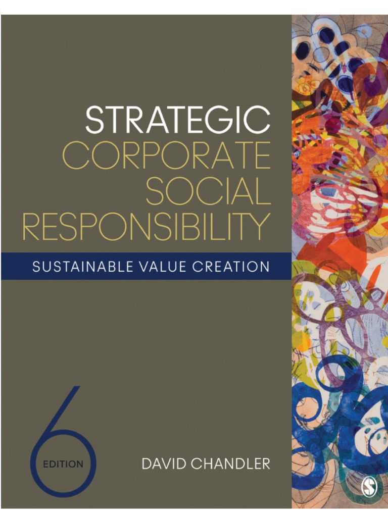 Strategic Corporate Social Responsibility, David Chandler (6th Edition ... Strategic Corporate Social Responsibility, David Chandler (6th Edition ...