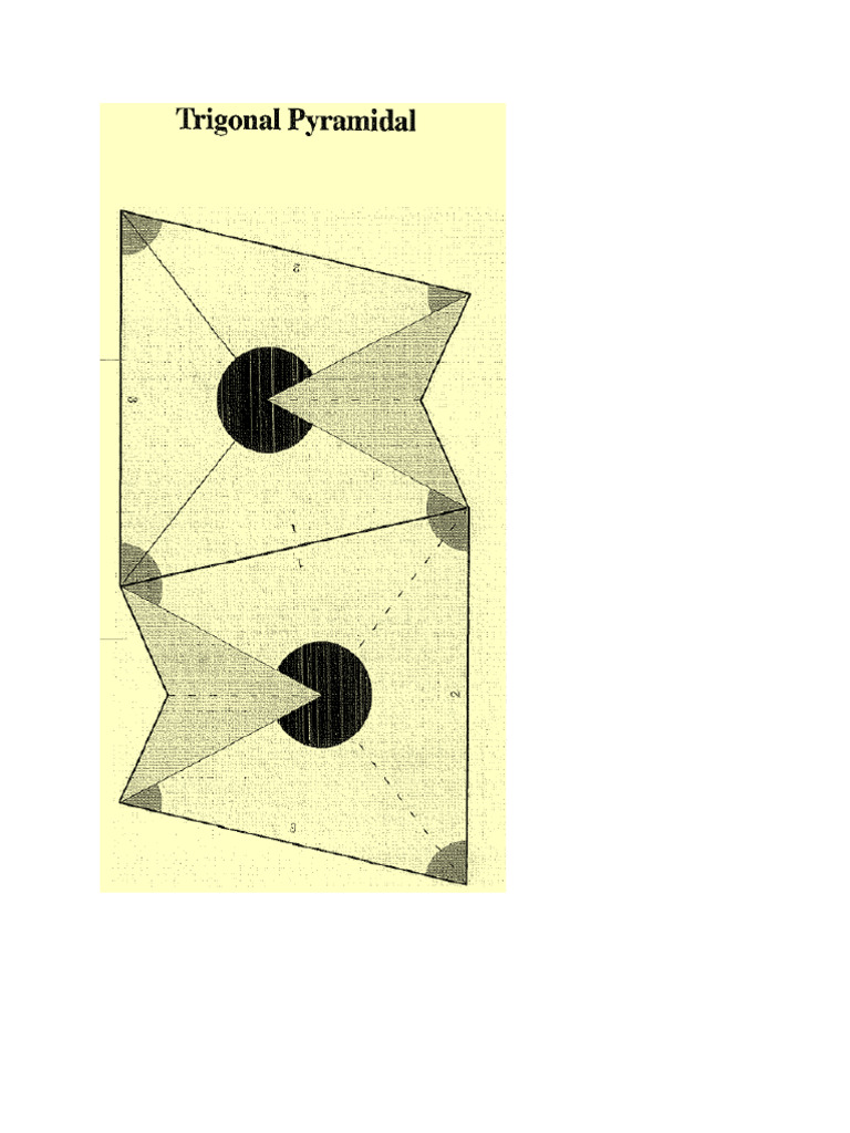 Origami Molecular Geometry | PDF