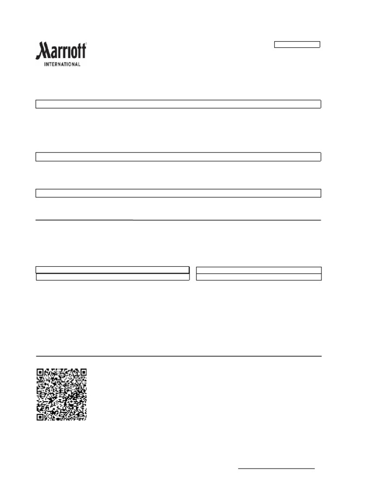 Recibo de Nomina: Operadora Marriott Sa de CV | PDF