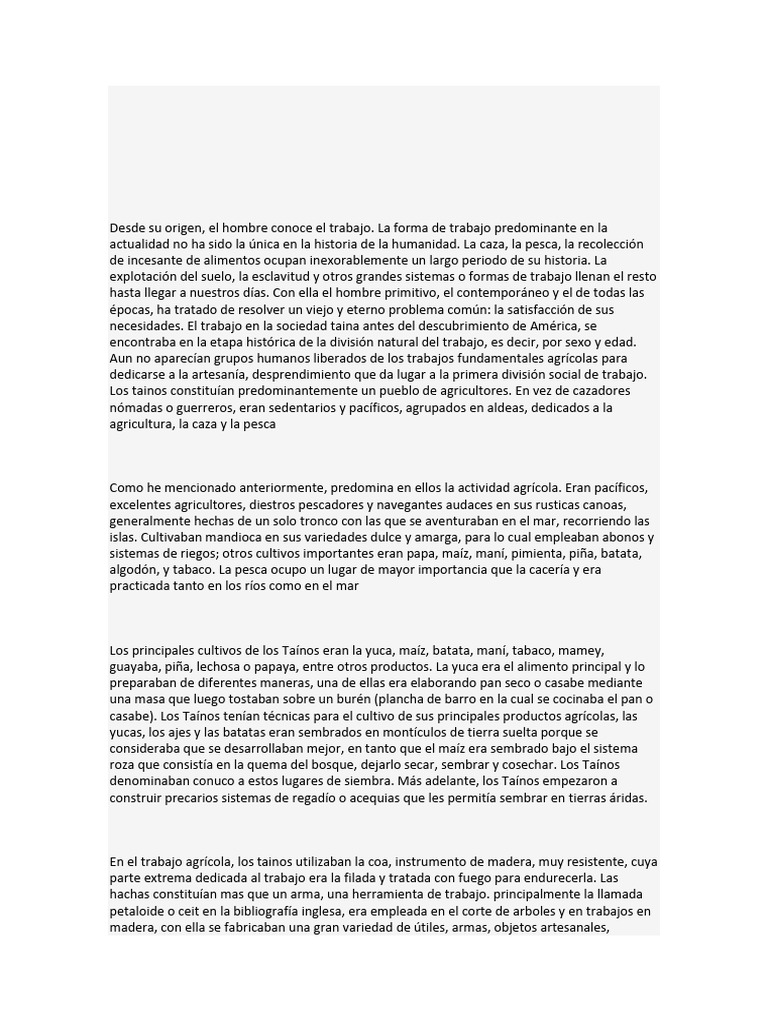 Sociedad Taina | PDF