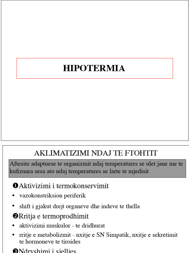 3 Hipotermia | PDF
