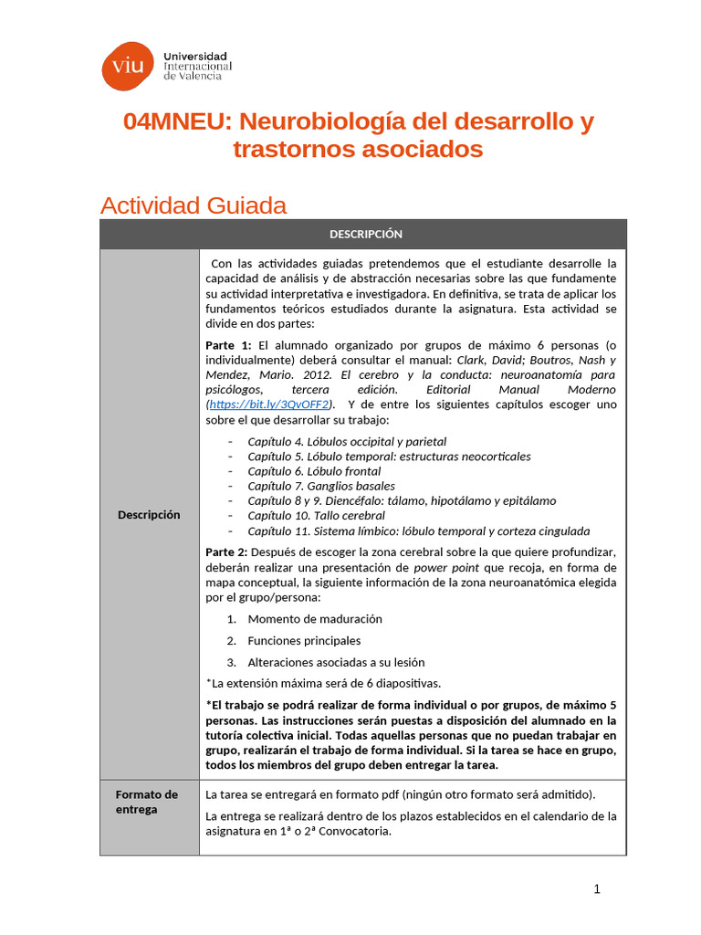 Ficha Actividad Guiada | PDF
