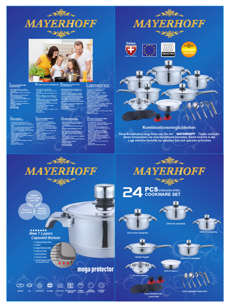 Stainless Steel Cookware Marketing Material | PDF